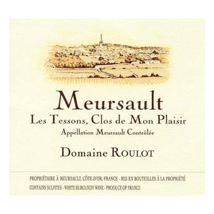 Guy Roulot Meursault Les Tessons Clos de Mon Plaisir 2010 (6x75cl)