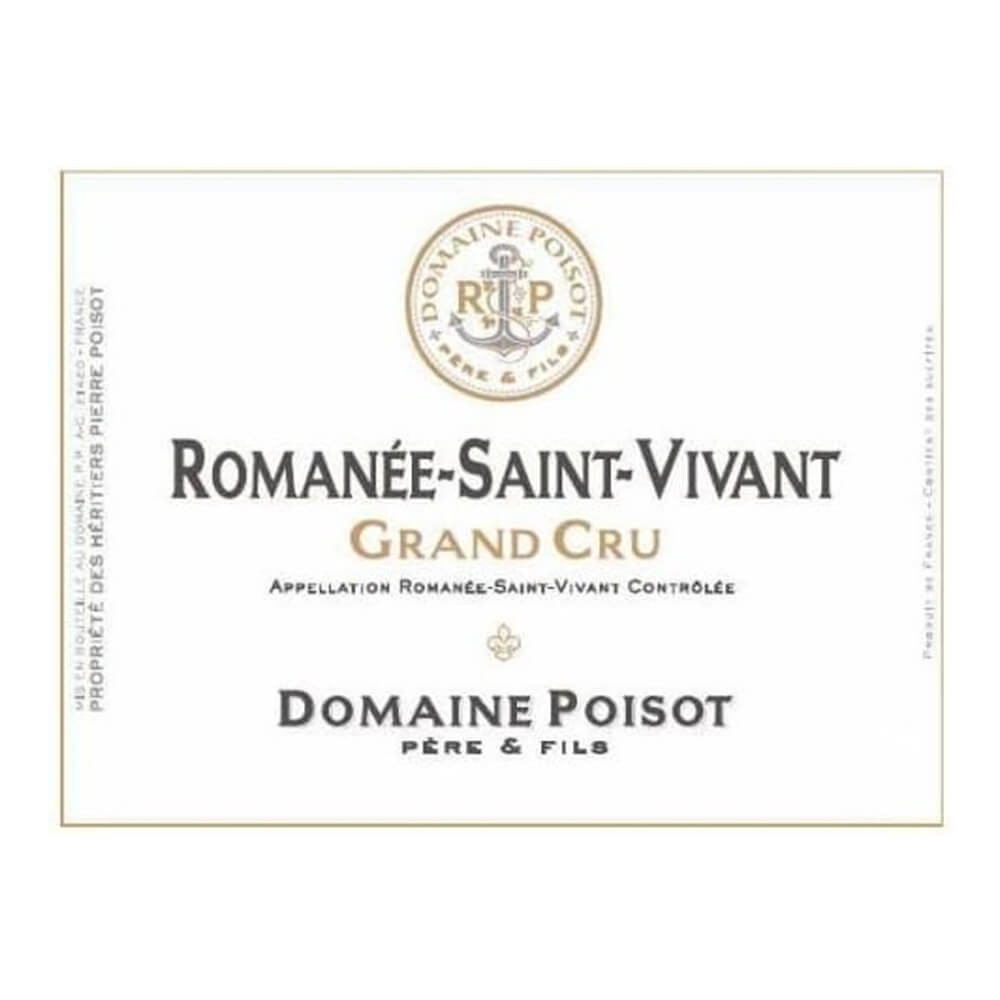 Poisot Romanee Saint Vivant Grand Cru 2015 (6x75cl)