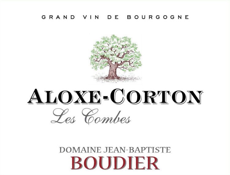 Jean Baptiste Boudier Aloxe-Corton Les Combes 2021 (12x75cl)